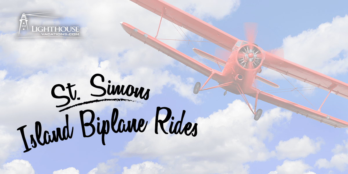 St Simons Island Biplane Tours | Lighthouse Vacations